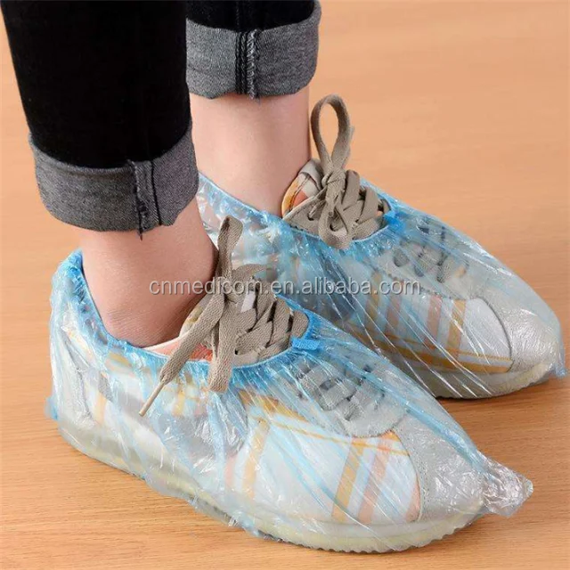 Cpe/pe Disposable Plastic Shoe Cover Dispenser Machine - Buy Disposable ...