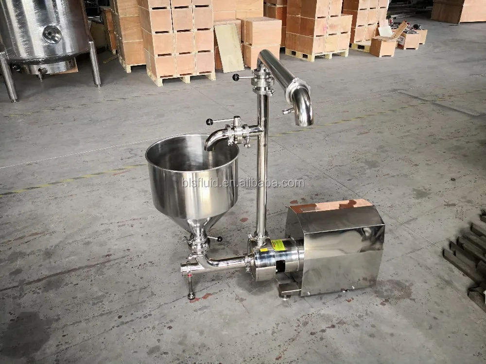 High Shear Dispersing Emulsion Pump for Liquid Chocolate Spread