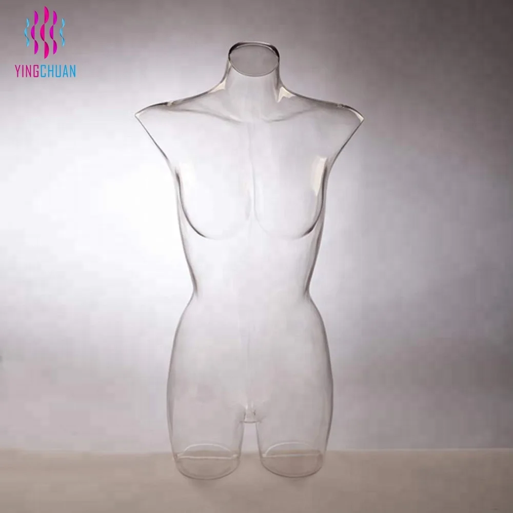 Fashion Upper Body Torso Plastic Female Swimwear Bra Mannequin