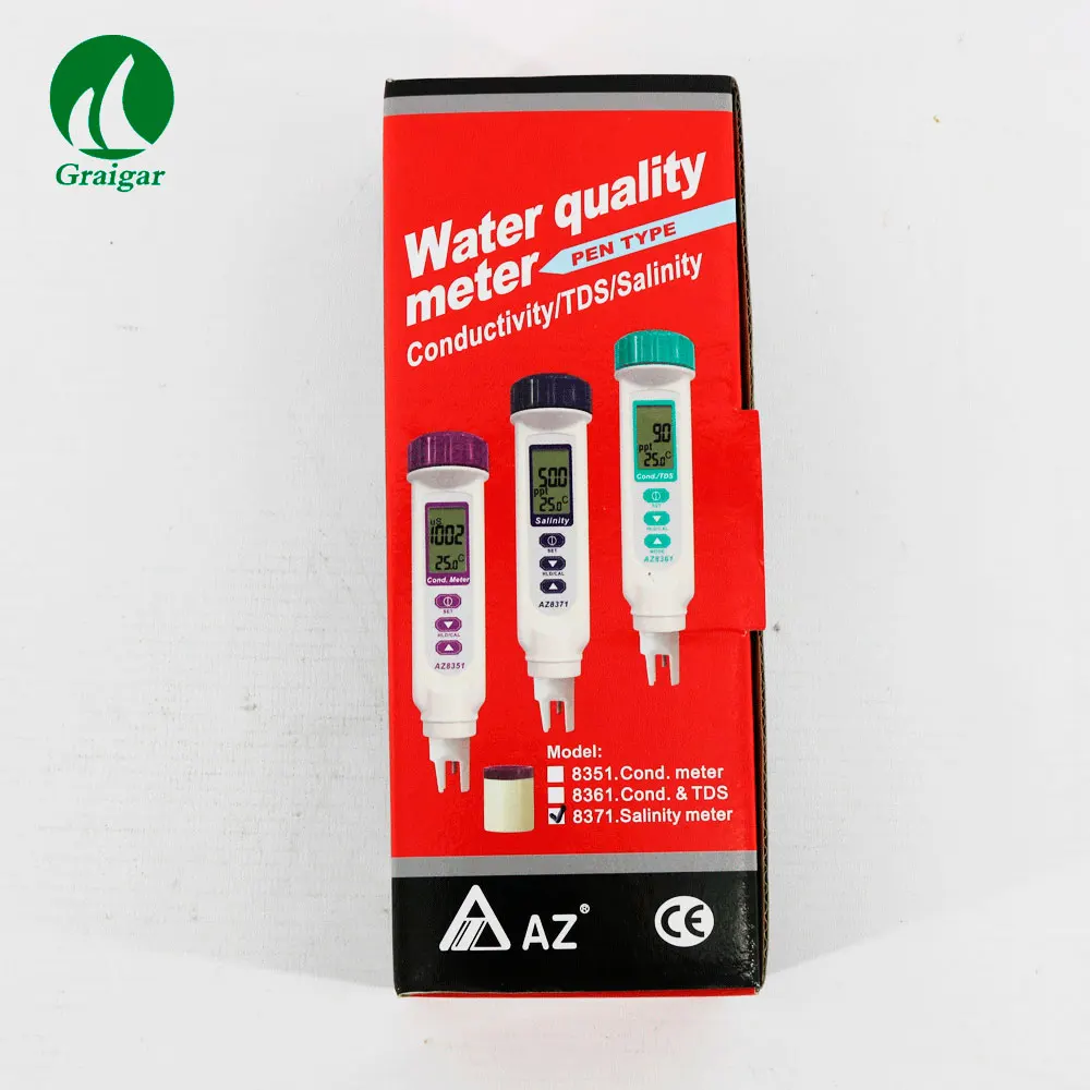 Az8371 Pen Type Display Salinometer/electronic Salinometer Measurable ...