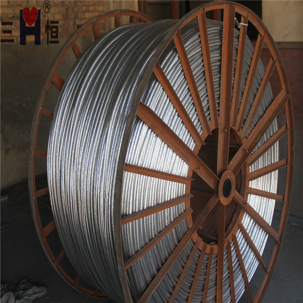 100mm Aac/acsr Bare Conductor Electric Cable For Outdoor Overhead ...