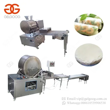 Gas Heating Automatic Samosa Pastry Sheet Equipment Production Line ...