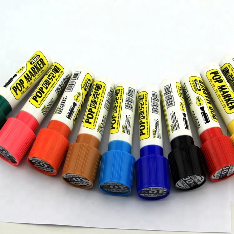 30mm Wide Posterman Biggest Tip Marker - Permanent & Erasable