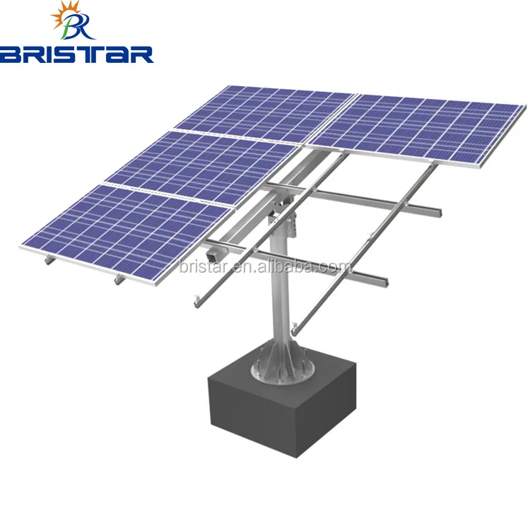 BRISTAR Aluminum Solar Mounting Rail Panel System Tilt Pole Mount for ...