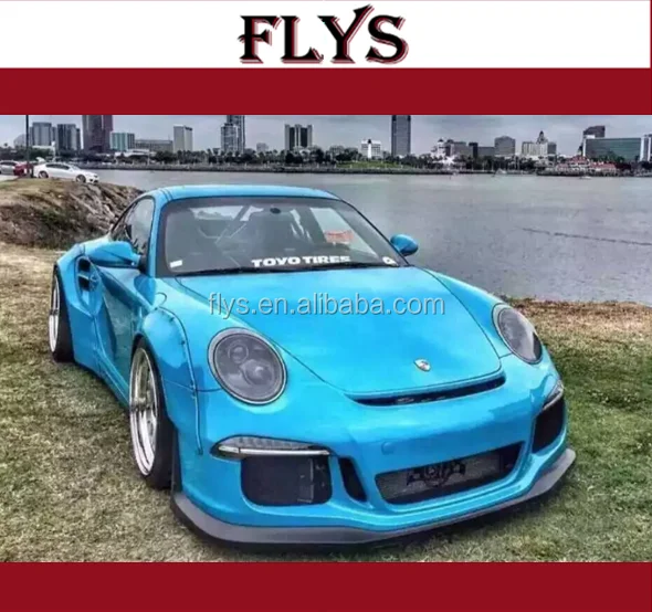 LB wide body kit for 911/ Body kit for 997 High Quality perfect fitment ...