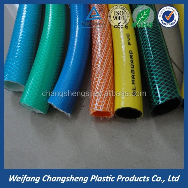 3/4 Inch 19mm Flexible PVC Clear Nylon Braided Vinyl Tubing Hose