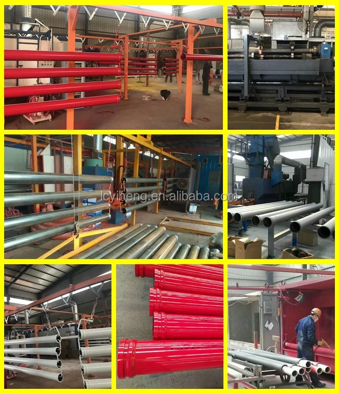 OEM Standard Twin-Wall Boom Pipes for High Efficiency Concrete Pumps ...
