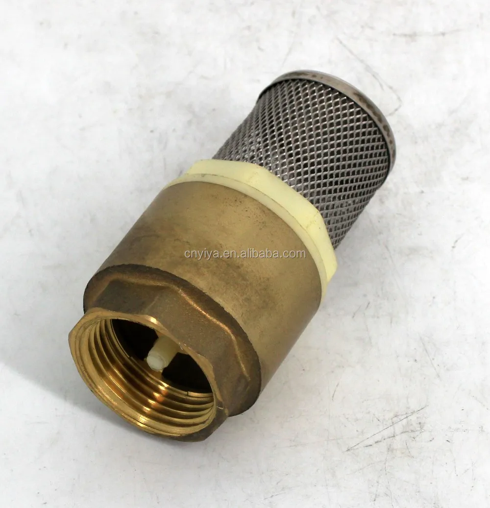 Vertical Brass Spring Check Valve Npt Or Bsp - Buy Brass Check Valve ...