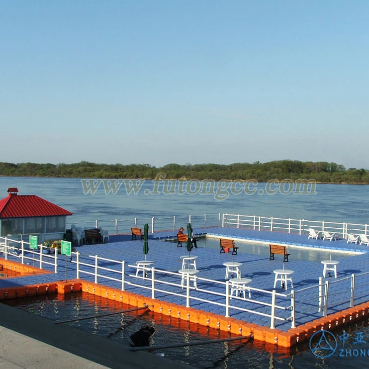 Modular Floating Pontoon System Swimming Pool Float Dock Bridge ...