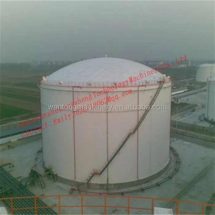 Tanque de almacenamiento de combustible industrial, grande, 10000m3 ...