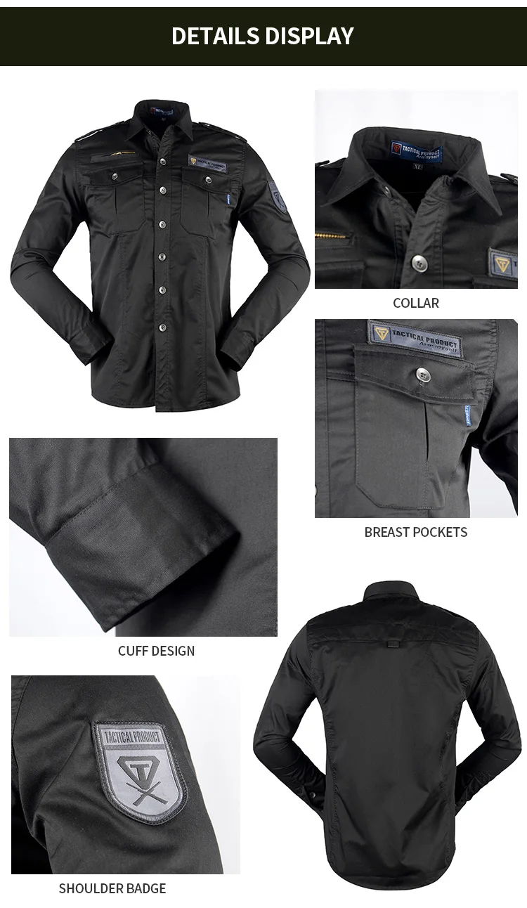 Tactical Uniforms - Durable, Anti-Static Security Clothing