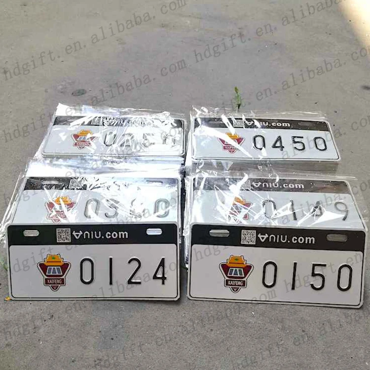 Customized Car Number Plates - Reflective Film Dubai