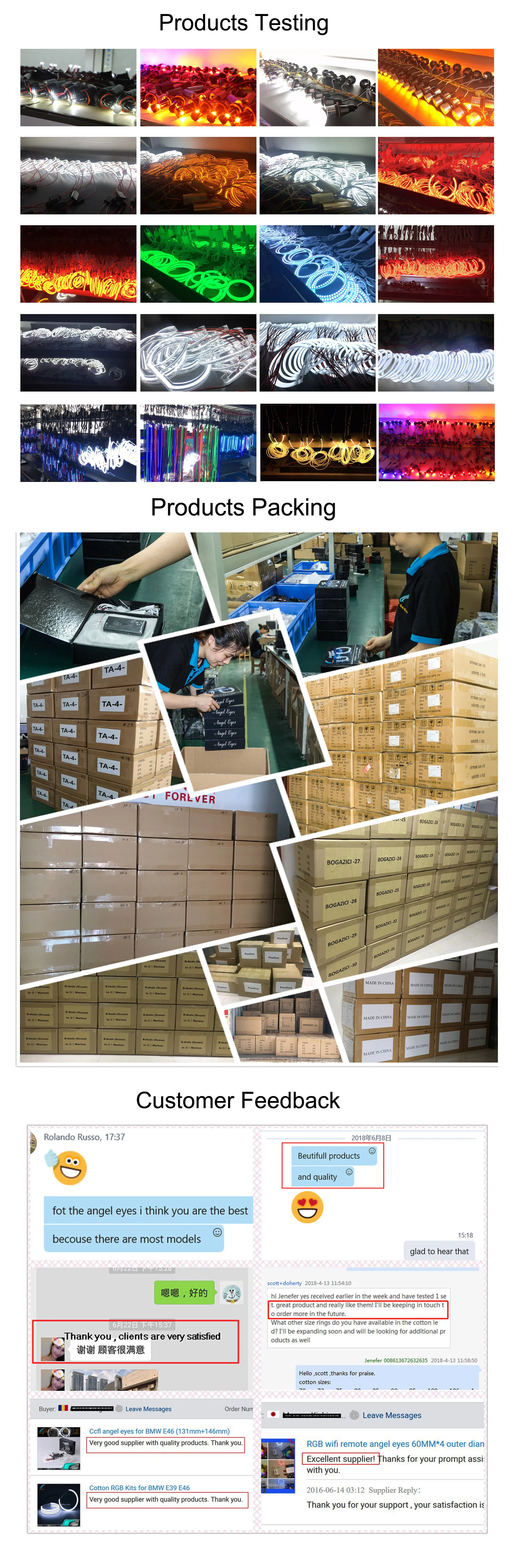 SRGBA Heart Halos - Elegant LED Lights with Amber Turn Signal