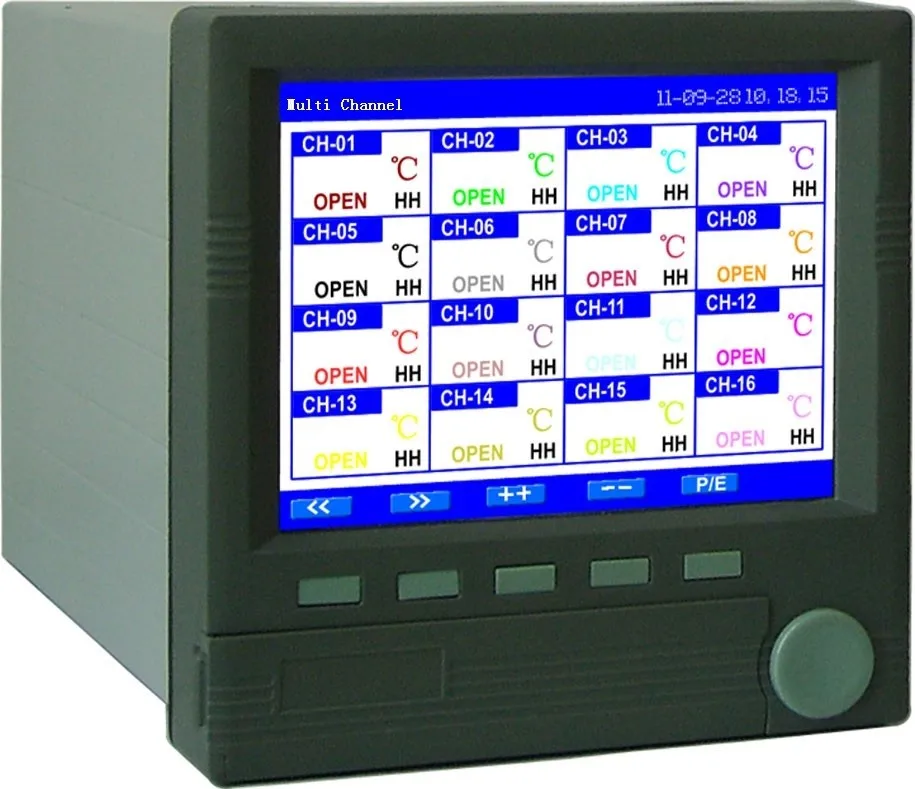 Kh300g 6k Advanced Paperless Temperature Chart Recorder For Pressure ...