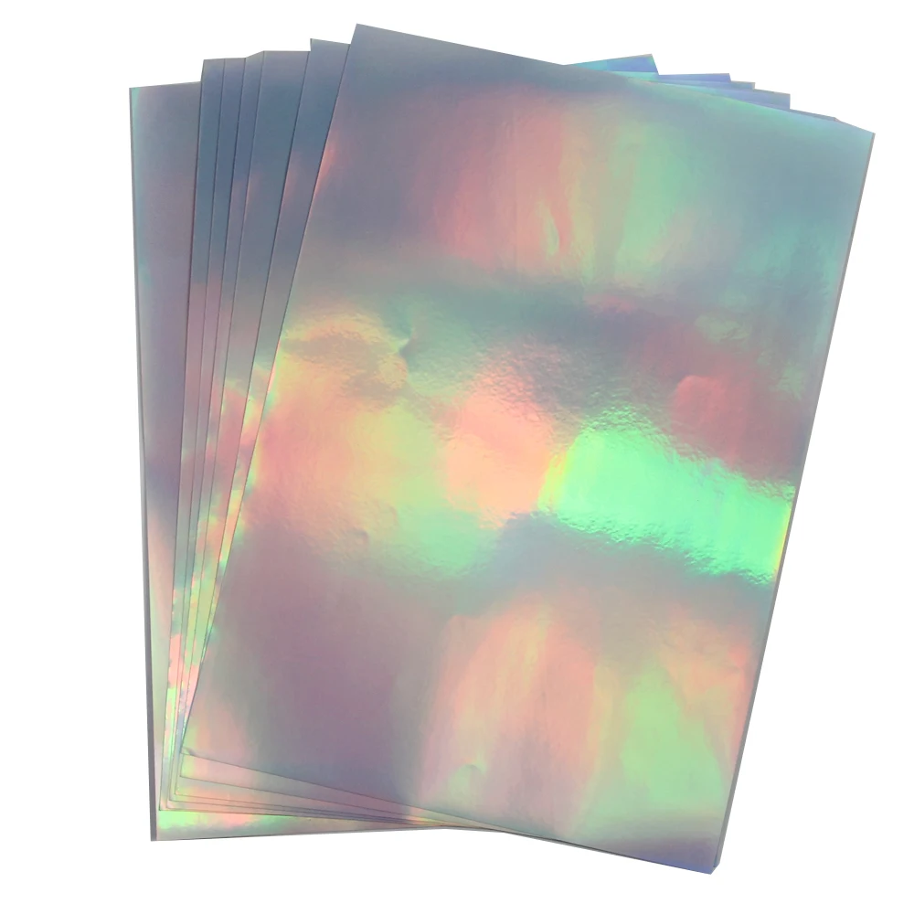 Holographic Vinyl Sticker Paper - Waterproof & Adhesive