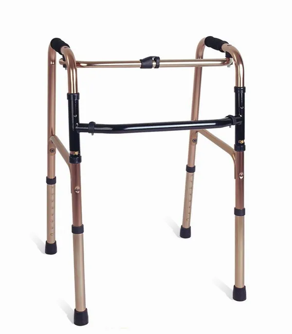 Sc4005 Step By Step Walking Frame Reciprocating Aluminum Folding Walker ...