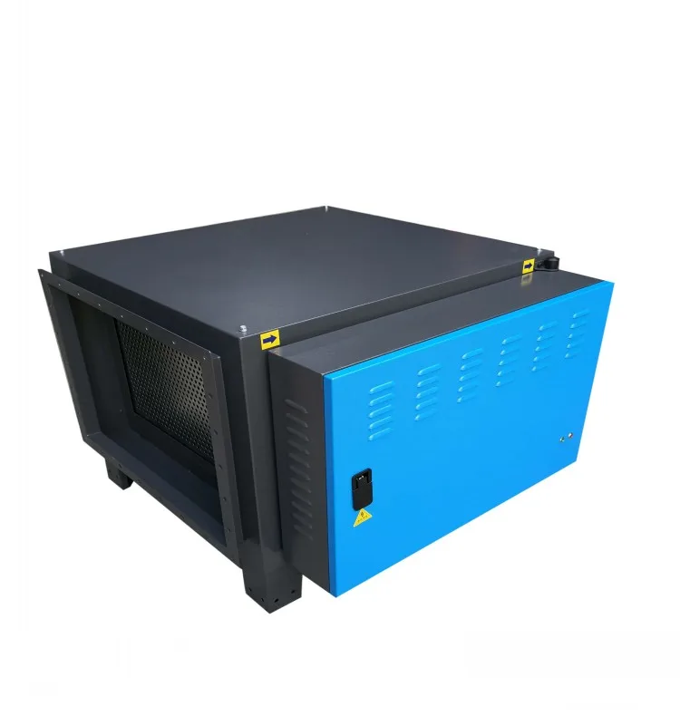 8000cfm Esp Electrostatic Air Cleaner For Kitchen Restaurtant Cooking Oil Fume Purification ...