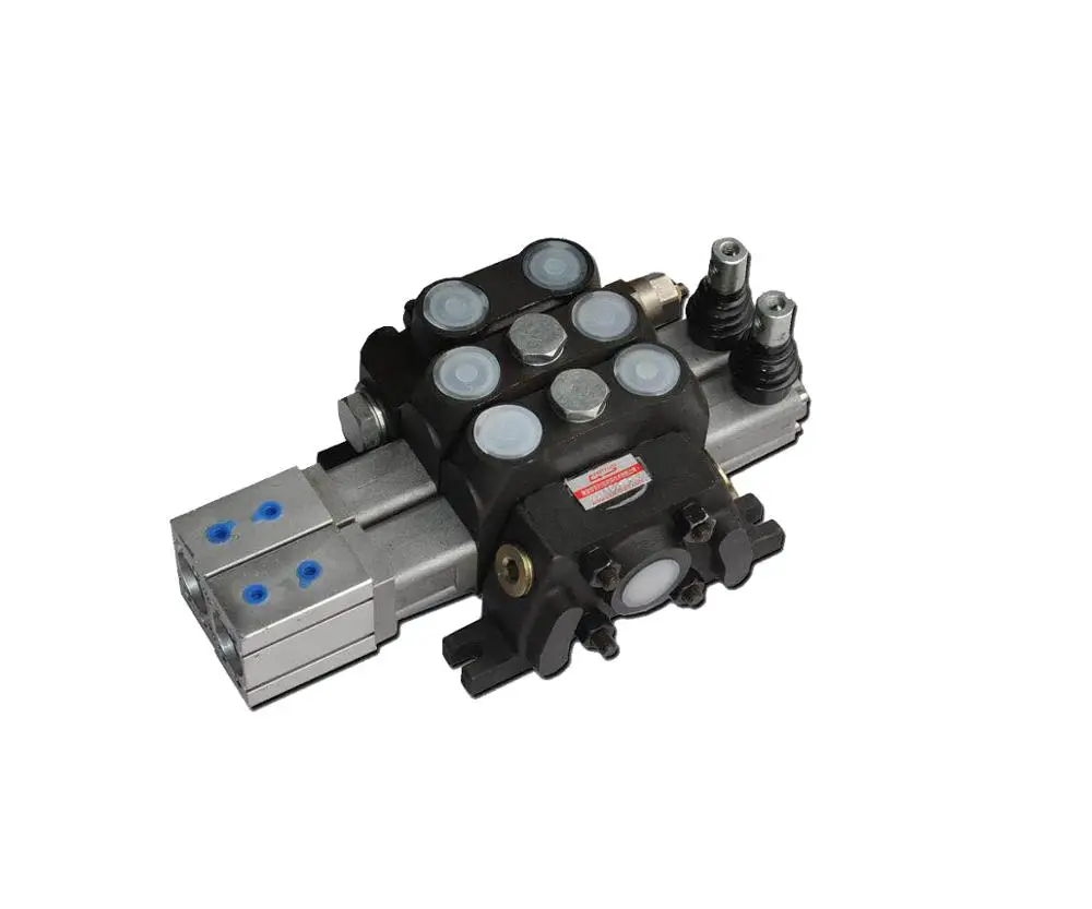 Dcv100 Hydraulic Directional Control Valves Block 100l/m Sectional ...