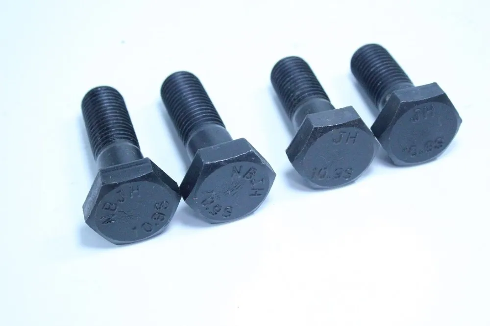 High Quality Galvanized Hexagonal Bolts Grade 4.8 8.8 10.9 12.9 Hex ...