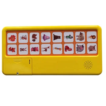16 Push Buttons Animal Sound Box For Talking Books Newest Kids Learning ...