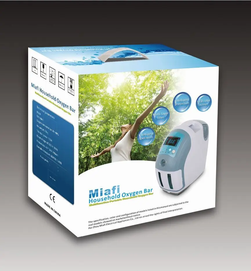 MAF096-3 Car oxygen Space Oxygen Car DC Oxygen Generator Concentrator ...