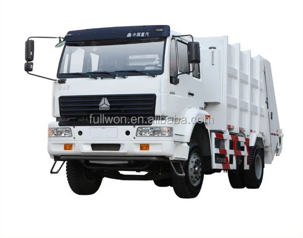 Sinotruk Garbage Truck Dimensions 12-21m3 / Garbage Truck 10 Tons - Buy ...