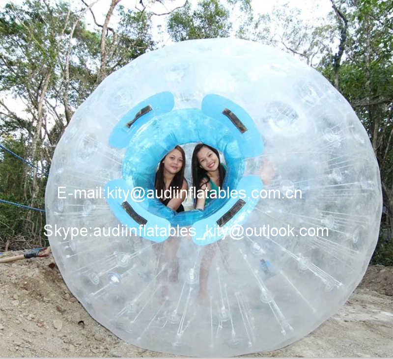 Colorful Giant Commercial Inflatable Beach Ball Popping