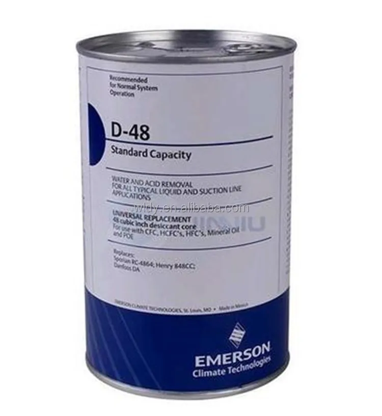 냉동 예비 부품 Emerso D48 필터 건조기 코어 - Buy 냉장고 필터,필터 건조기 코어 D48 (h48),필터 건조기 ...