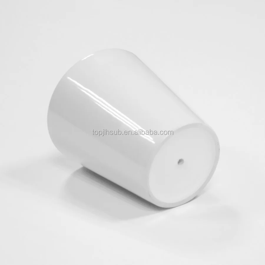 12oz Sublimation Customized White Color Ceramic Flower Pots For Garden ...