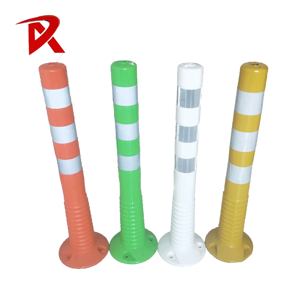Reflective Flexible Delineator Post Plastic Traffic Road Divider - Buy ...