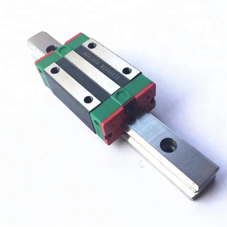 China 20mm Diameter Linear Guide Rail Hgh20ca Linear Sliding Block ...
