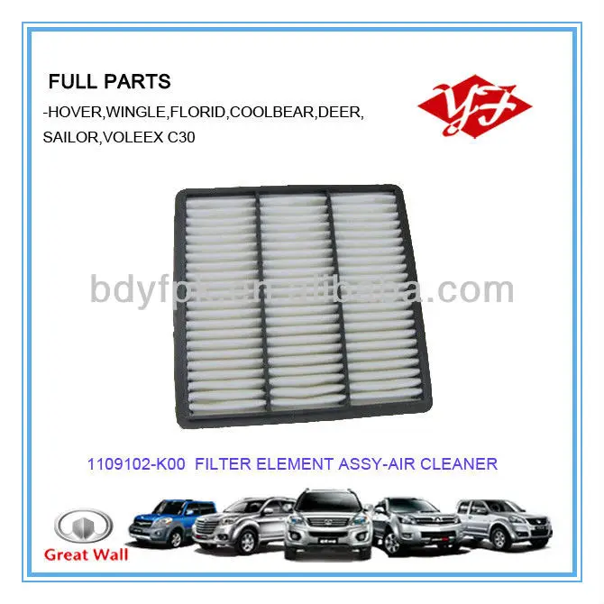 1109102-K00 Great Wall Hover 4G64 air Filter| Alibaba.com