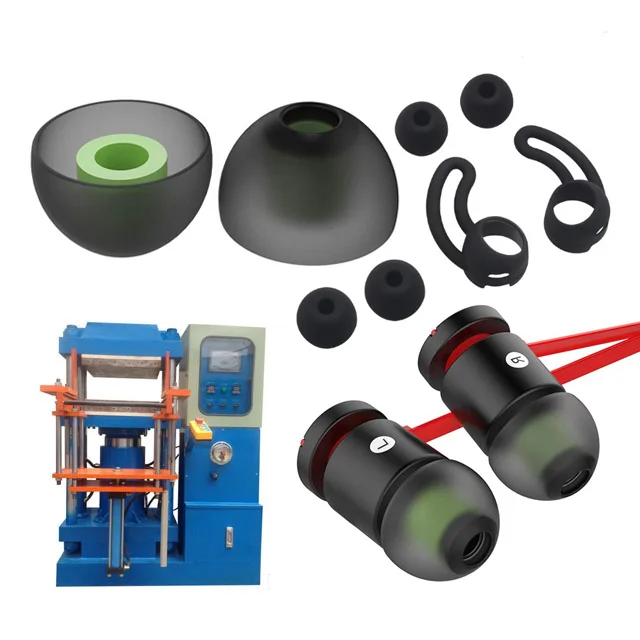 rubber Soft Silicone Eartip buds ear tip Replacement Earbud Tips ...