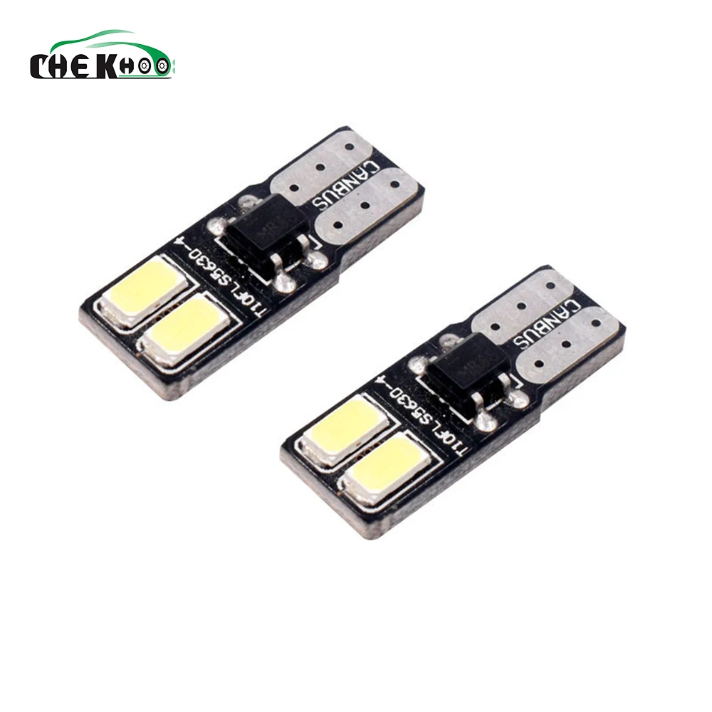 Car Auto Led T10 Led Canbus W5w T10 4smd 5630 5730 Led Light Canbus T10 ...