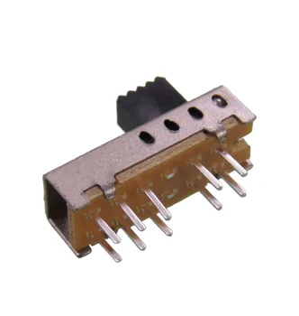 Dp4t Ss24e01-g5 Slide Switches Vertical 10 Pin 4 Position Toggle Switch Flashlight 2p4t Slide ...