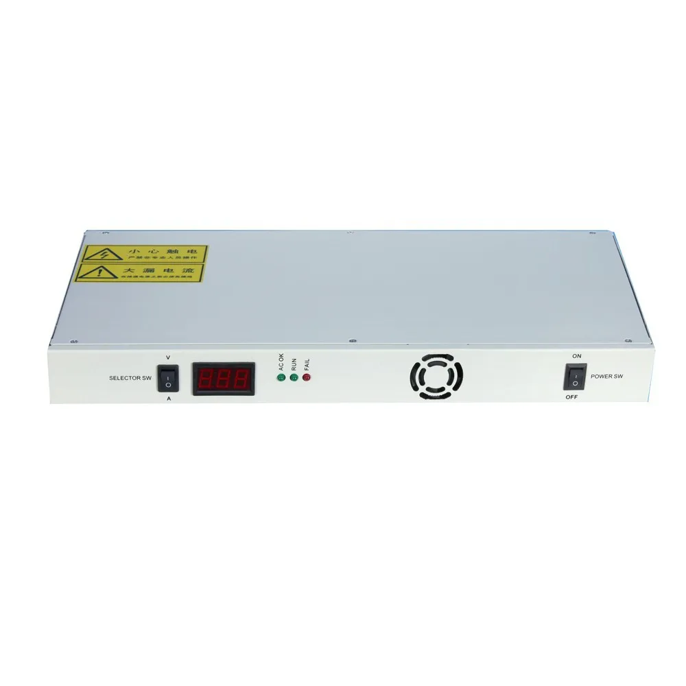 19 Rack Mount 48Vdc Power Supply 10A-30A Rectifier Switch Mode 24V/48V ...