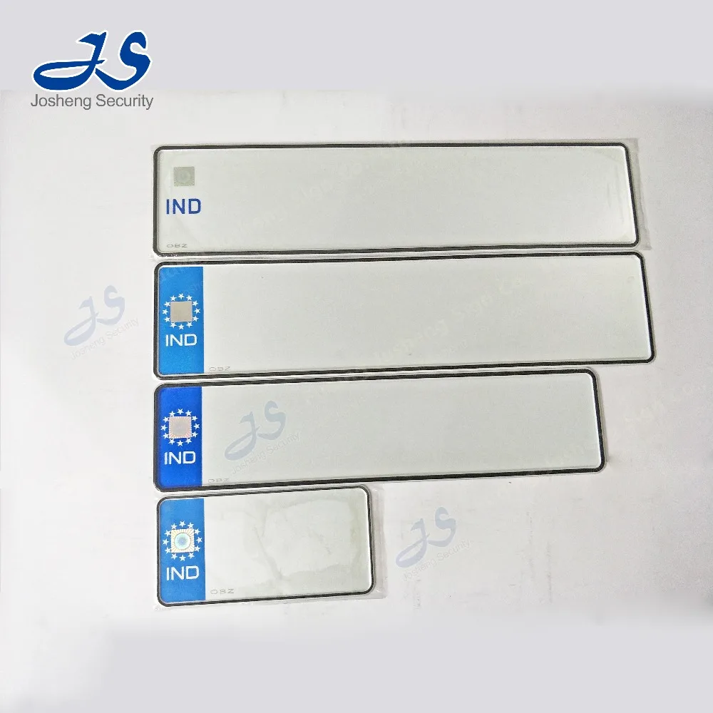 JOSHENG Sublimation Blank Flat License Plate - Aluminum