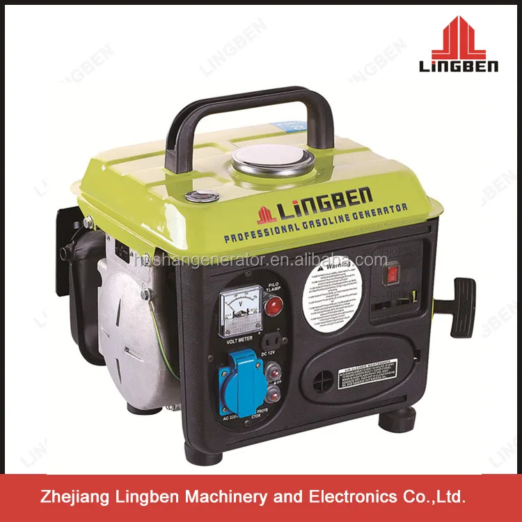 Lingben 650W Portable Mini 12V DC Gasoline Generator - Efficient Small ...