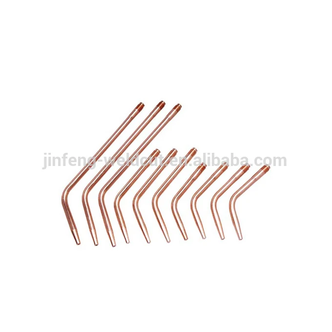 Copper Welding Nozzle Tip,Spot Welding Contact Tip - Buy Copper Welding ...