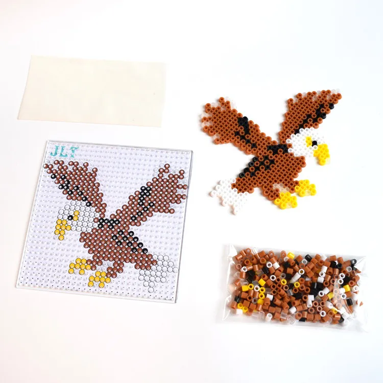 Eco-friendly Non-toxic Puzzle Toys Pe Mini Hama Beads Eagle Diy 5mm ...