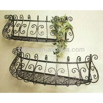 Wrought Iron Window Boxes Planters Design China Manufacturer - Buy ...