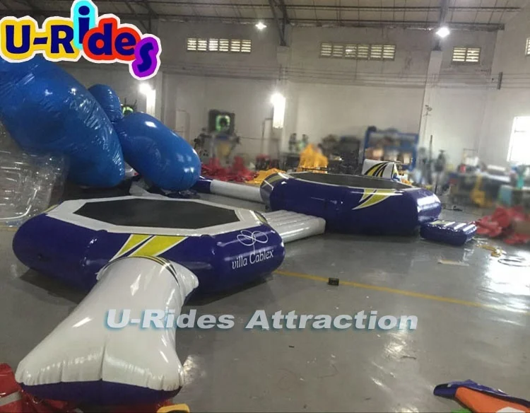 Customizable Floating Combo Blob Inflatable Water Trampoline Park for Kids