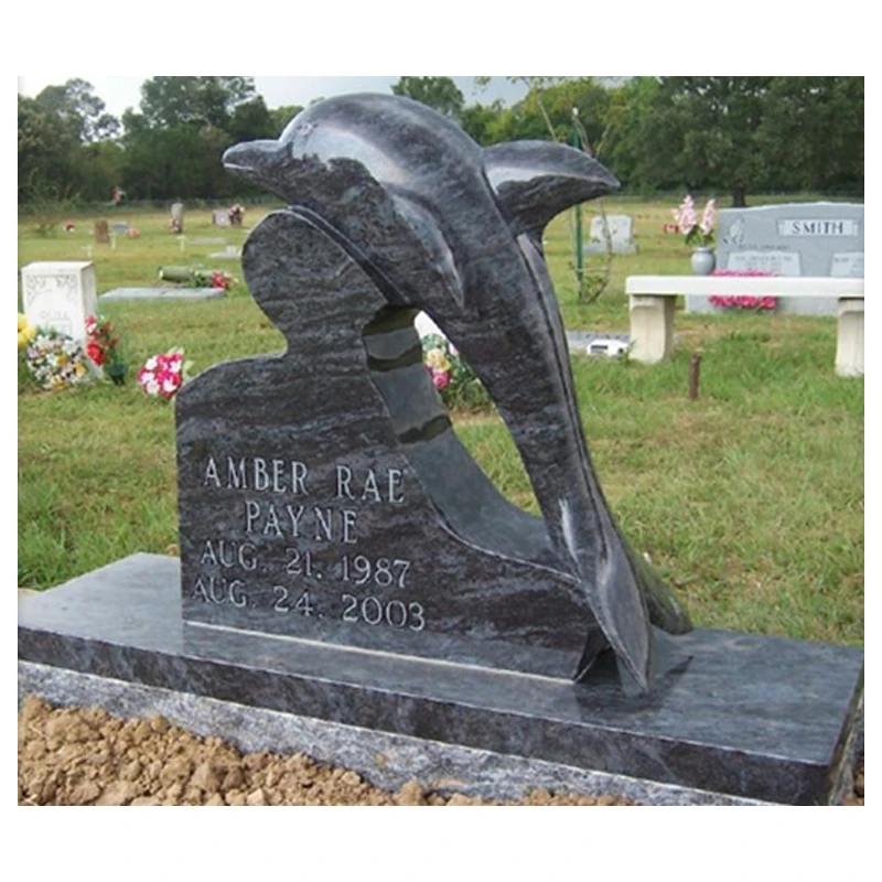 Alibaba.com: SH STONE Dolphin Headstone for Children, highly sculptured ...