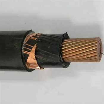 400mm Copper / Aluminium Conductor Compact Stranding Mv Power Cable ...