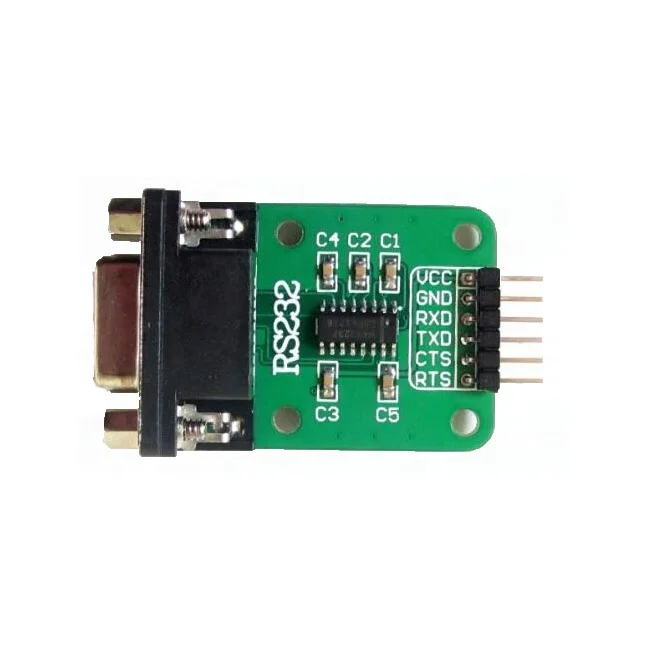 Taidacent RS232にTTL Module Serial TTL Max3232ES Converter Module With 3 ...