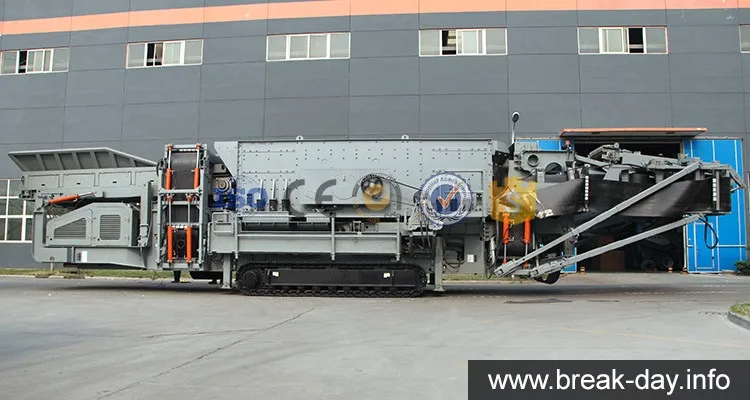 Sand Vibrating Screen - Mobile Screening Machine Gravel Screener