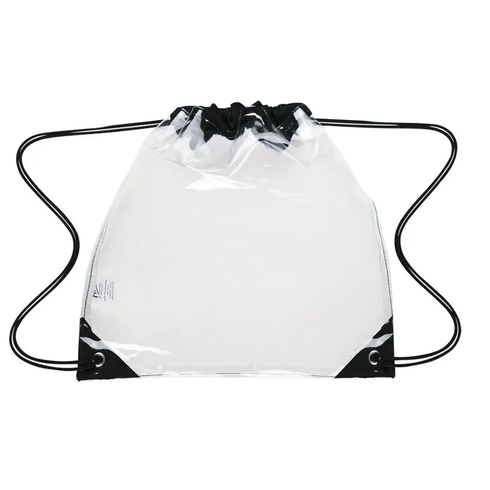 Five Colors Optiontouchdown Clear Drawstring Pvc Backpack - Buy ...