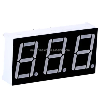 Red 7 Segment Led Display 0.80 Inch Led Seven Segment 3 Digital Led 7 ...