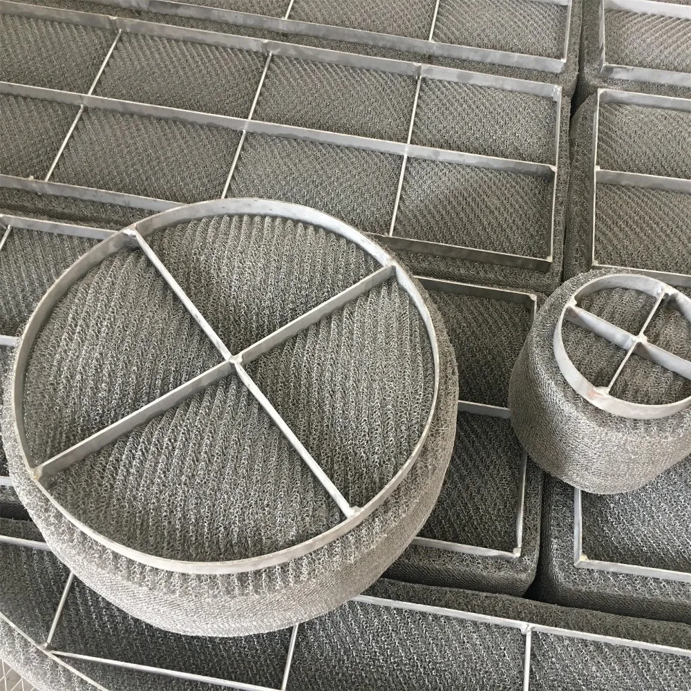 Liquid and Gas Separating Wire Mesh Demister Pads by Anping Bolin