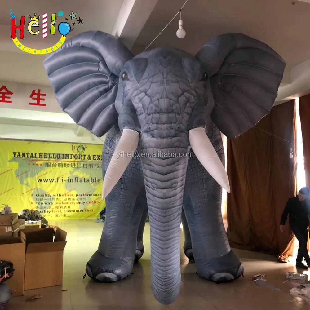 Event Stage Zoo Animal Inflatable Cartoon Wild Animals Customized Giant ...